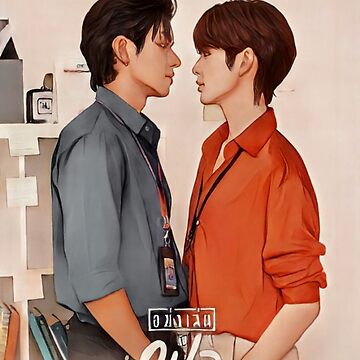 "อย่าเล่นกับอนล NetJames Bed Friend fanart hug kisses marks BL series ...