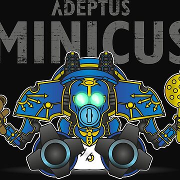 "Adeptus Minicus" Sticker for Sale by Tabletop-Std | Redbubble