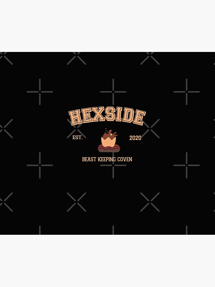 Beast Keeping Coven - Hexside Magic School Shower Curtain sold by Raena ...