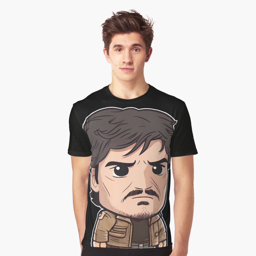 "Pedro Pascal Joel The Last of Us Chibi Cute" Sticker for Sale by ...