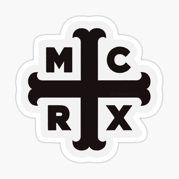 "MCRX V1" Sticker for Sale by ateaart | Redbubble