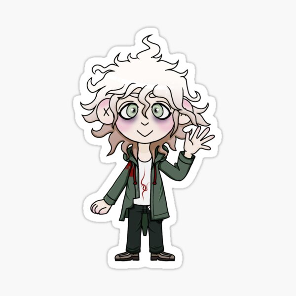 "Chibi Nagito Komaeda" Sticker for Sale by Kale Thompson | Redbubble