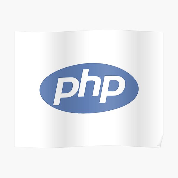 "Php logo" Poster for Sale by hipstuff | Redbubble