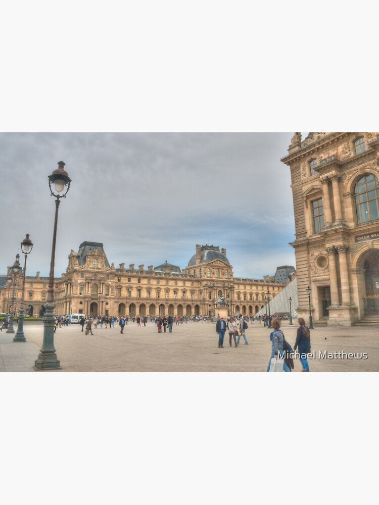 "Remembering The Louvre" Sticker for Sale by Michaelm43 | Redbubble