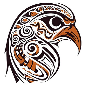 Native American Hawk Design