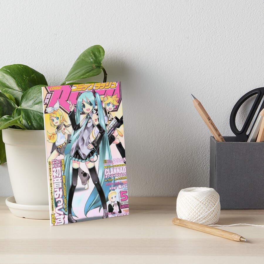 "vocaloid magazine" Sticker for Sale by sickmaid | Redbubble