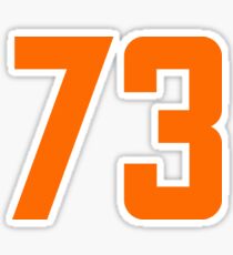 Number 73 Stickers | Redbubble
