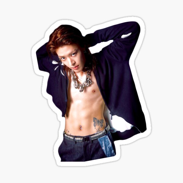 "NCT Yuta abs" Sticker for Sale by VorinBrand | Redbubble