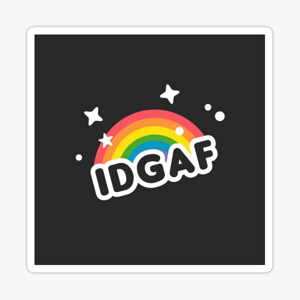 Dua Lipa Idgaf Stickers | Redbubble