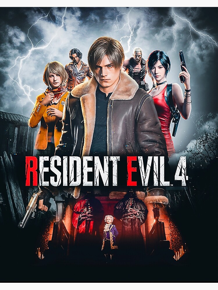 "Resident Evil 4" Art Board Print for Sale by Rose-999 | Redbubble
