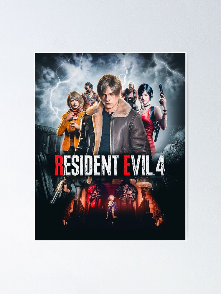 Poster for Sale avec l'œuvre « Resident Evil 4 » de l'artiste Rose-999 ...