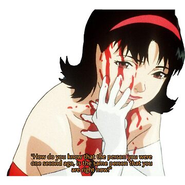 "Perfect Blue Mima" Sticker for Sale by majorarcana | Redbubble