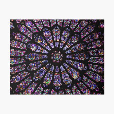 "Notre Dame Rose Window" Art Board Print for Sale by SaraFideler ...