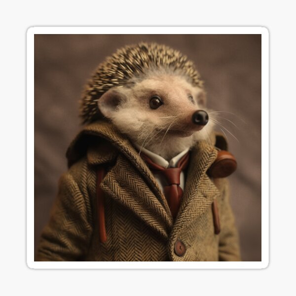 "Winston" Sticker for Sale by wilderfloof | Redbubble