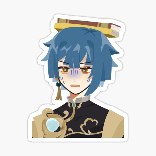 "Xingqiu sticker" Sticker for Sale by VenaraHC | Redbubble