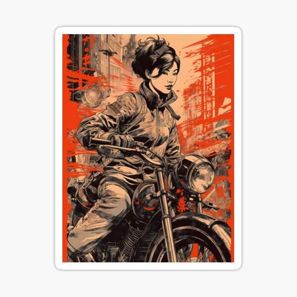 "Tokyo Rose - Akiko" Sticker for Sale by NipponNiche | Redbubble