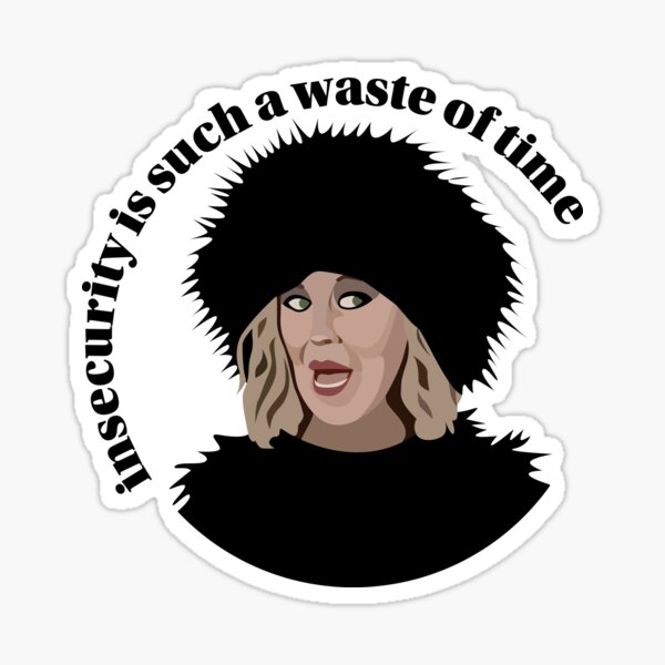 "Cathrine OHara Insecurity" Sticker for Sale by A-hoi | Redbubble
