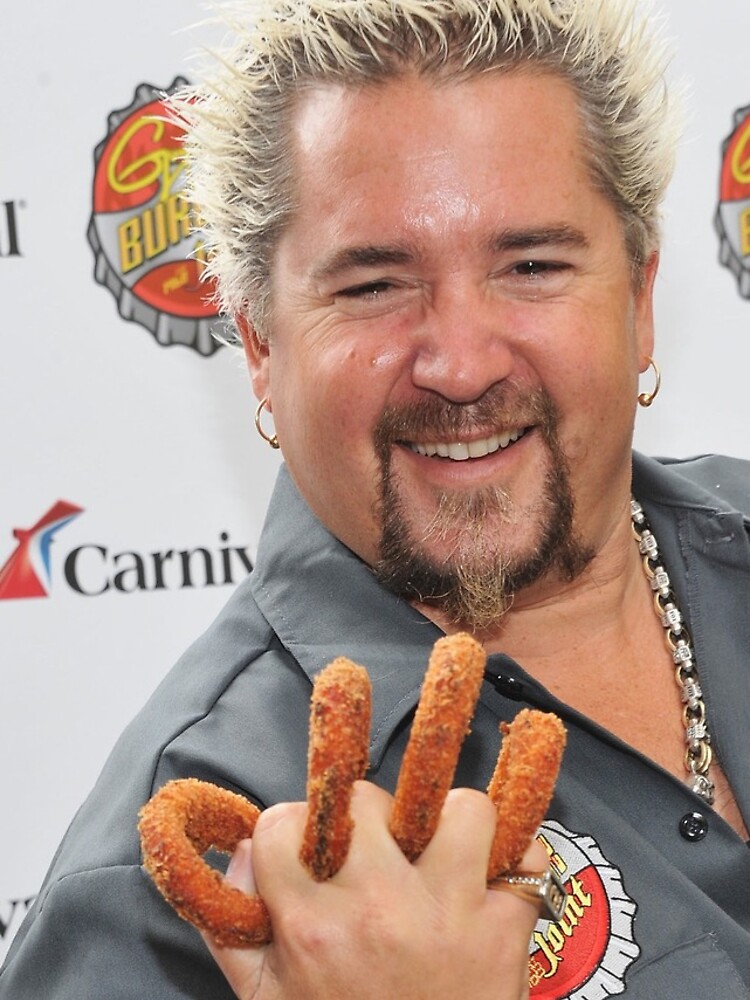 "Onion Ring Knuckle Guy Fieri" iPhone Case for Sale by bartzlaura ...