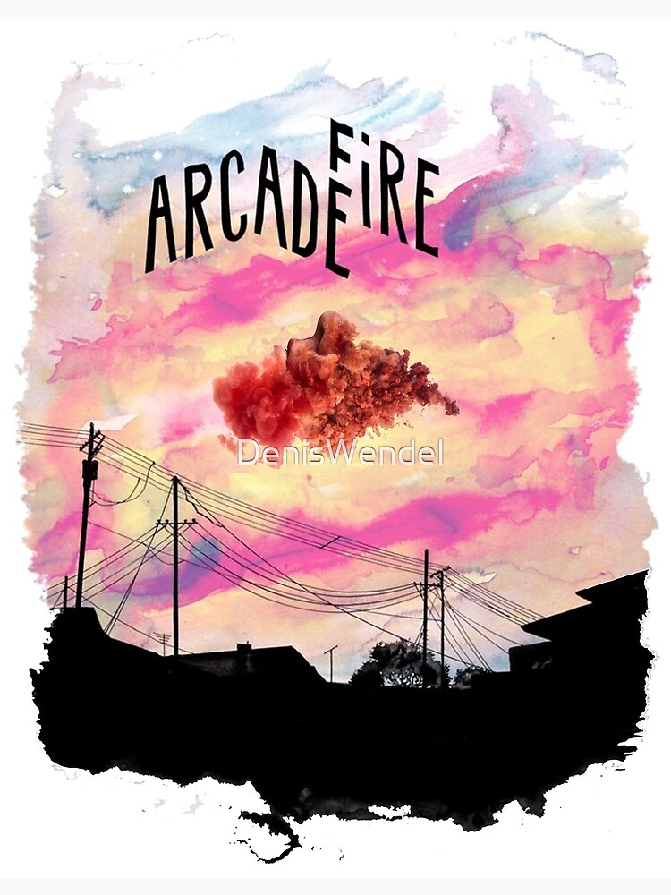 "Arcade Fire Suburbs" Art Print for Sale by DenisWendel | Redbubble