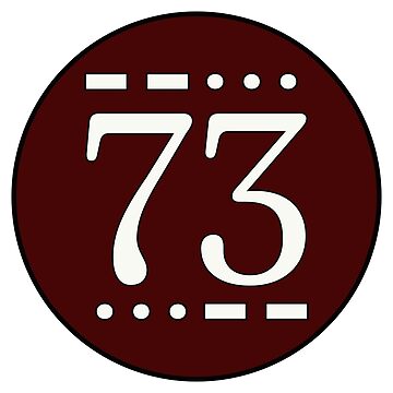 "Ham Radio 73 Best Regards Amateur radio" Sticker for Sale by ...