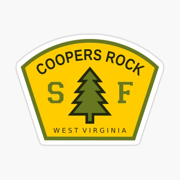 "Coopers Rock State Forest West Virginia" Sticker for Sale by bivenart ...