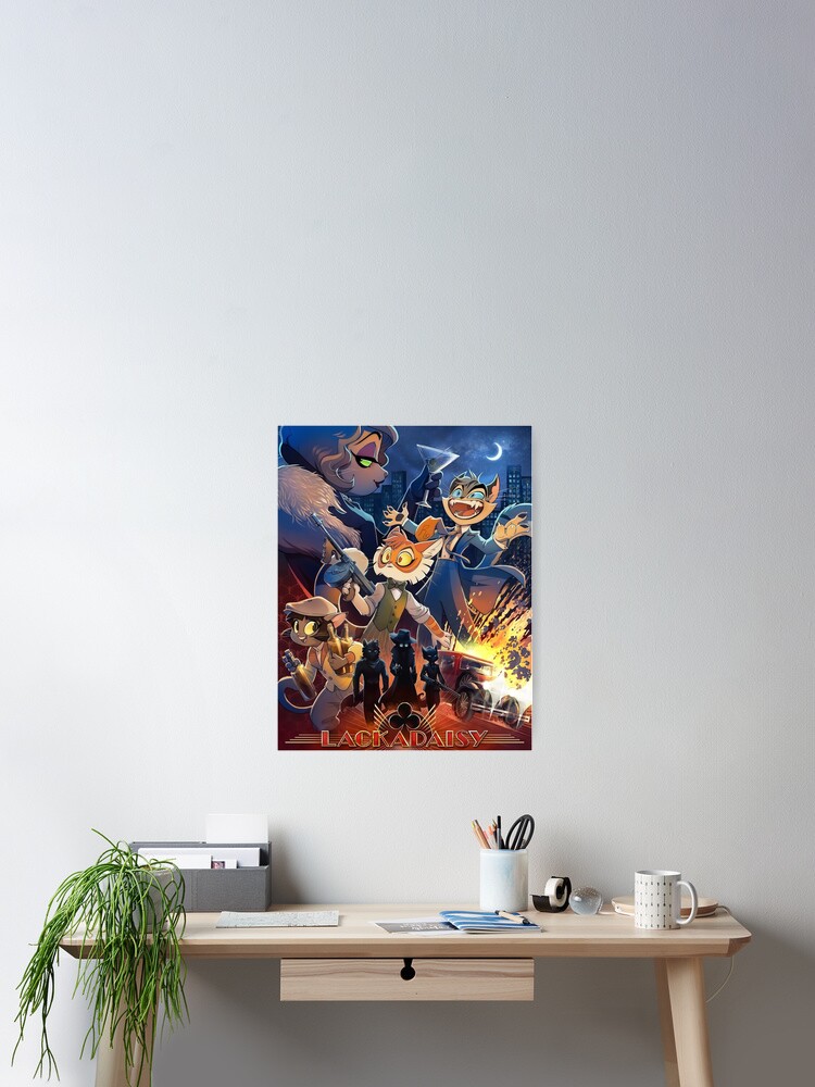 "Lackadaisy, Lackadaisy Cats" Poster for Sale by BrunoMaxey | Redbubble