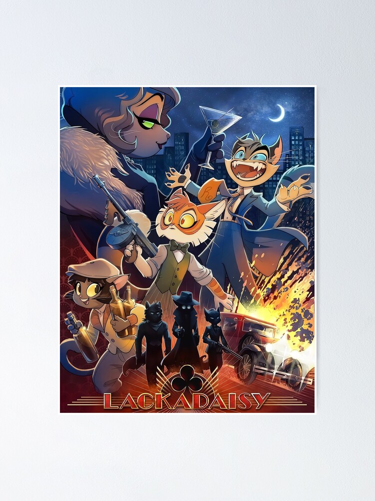 "Lackadaisy, Lackadaisy Cats" Poster for Sale by BrunoMaxey | Redbubble