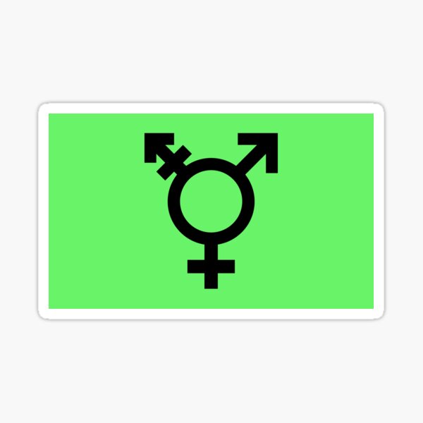 "Israeli Trans Pride Flag" Sticker by porcupride | Redbubble