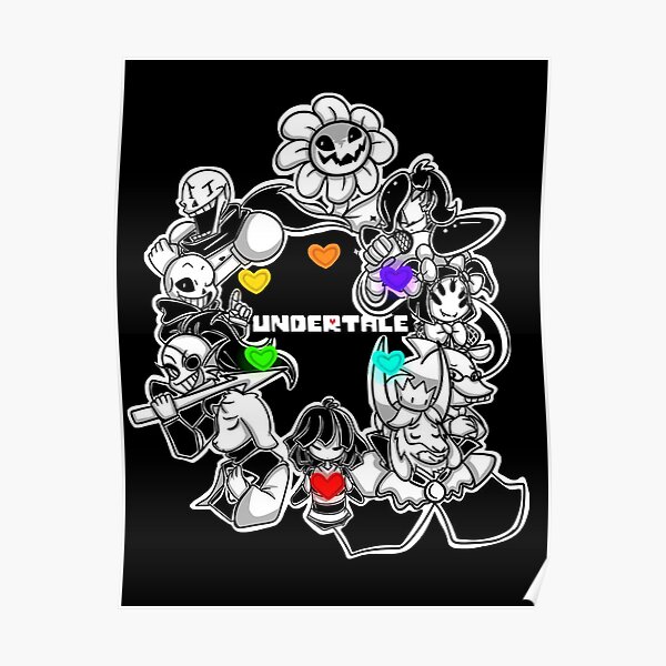 "Undertale" Poster for Sale by Yshtola | Redbubble