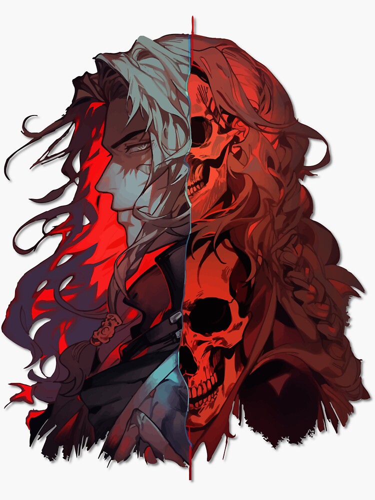 "Alucard" Sticker for Sale by krabbaraban | Redbubble