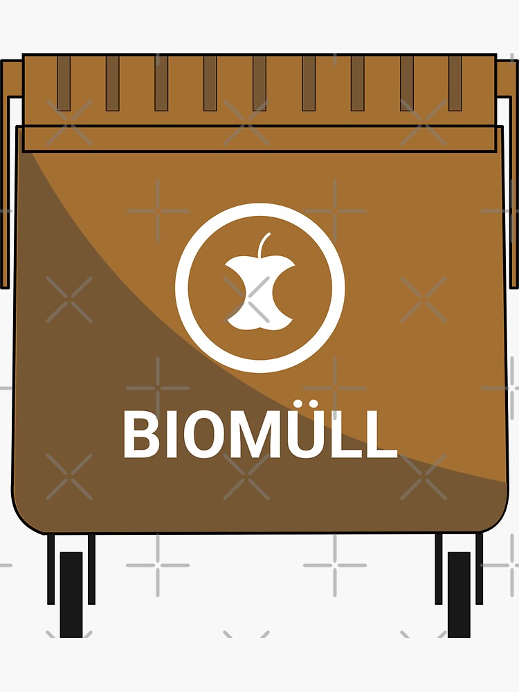 "organic waste" Sticker by FilouzDesign | Redbubble