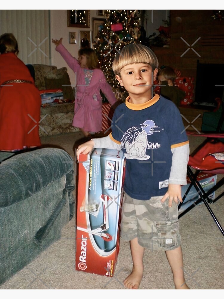 "Oliver Tree Razor Box Meme" Sticker for Sale by JaneHernanx | Redbubble