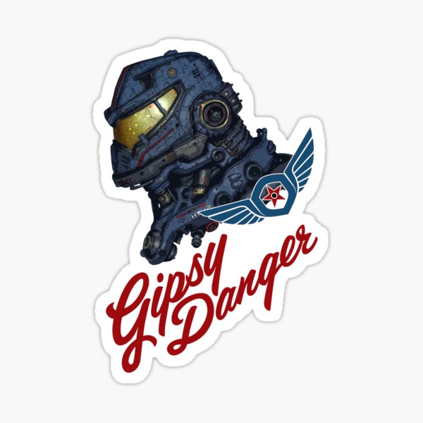 Gipsy Danger Stickers | Redbubble