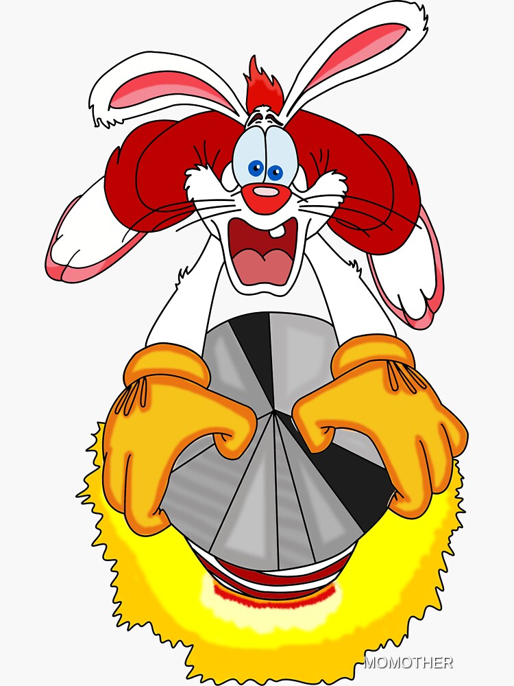 Roger Rabbit Maroon Logo