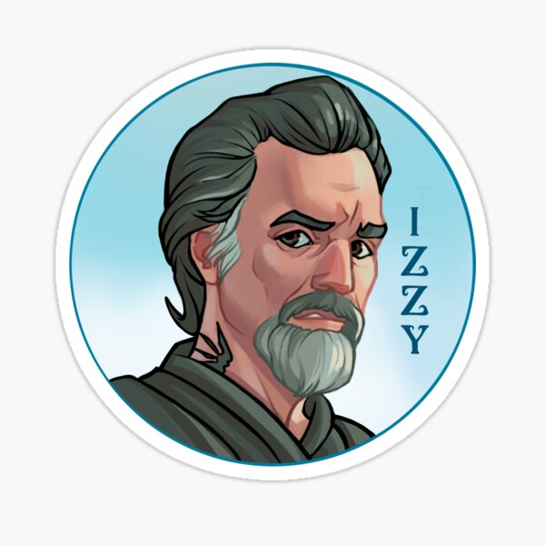 "Izzy Hands Our Flag Means Death" Sticker for Sale by uska-art | Redbubble