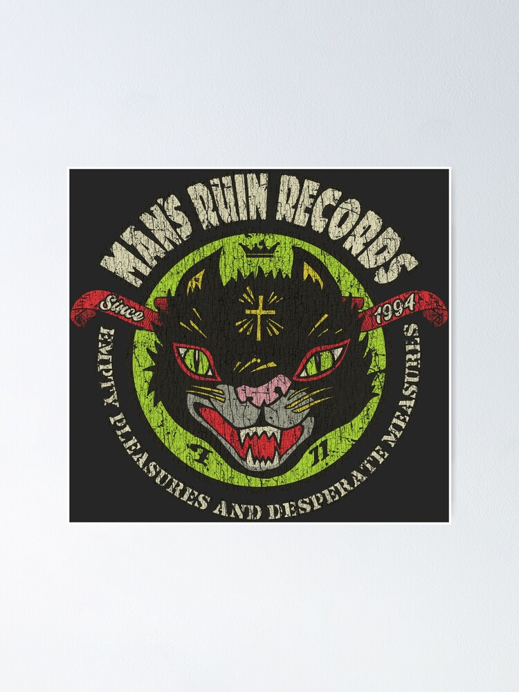 "Man's Ruin Records 1994" Poster for Sale by AstroZombie6669 | Redbubble
