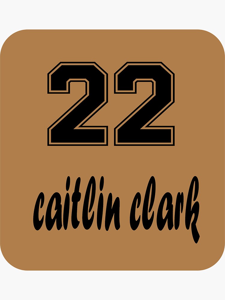 Caitlin clark Sticker sold by Stefano K | SKU 885136 | Printerval Canada