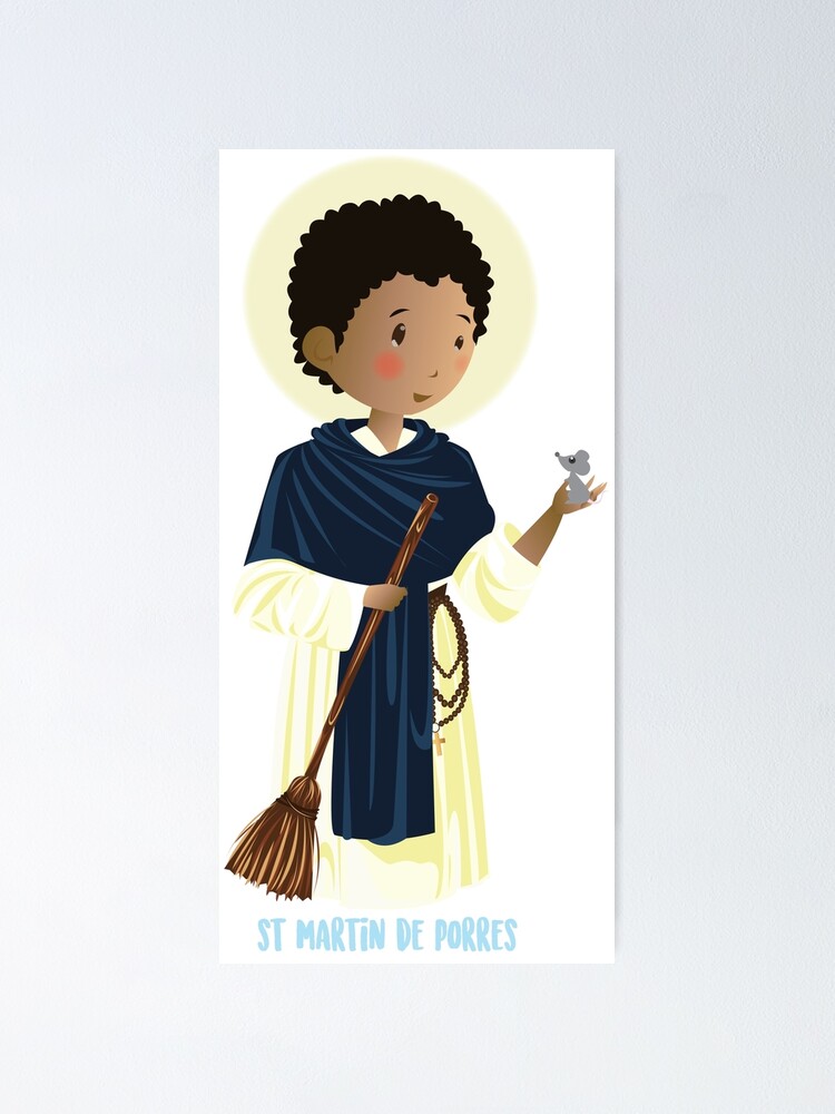 "San Martin de Porres" Poster for Sale by AlMAO2O | Redbubble