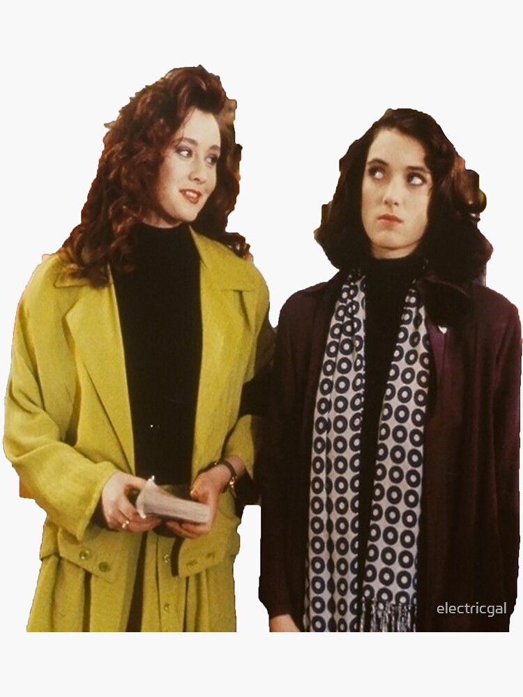 "heather duke & veronica sawyer " Sticker for Sale by electricgal ...