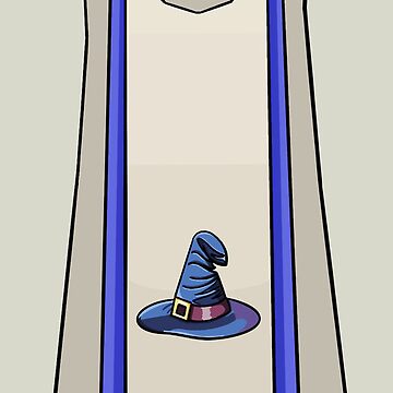 "Magic Master Cape" Sticker for Sale by Heirloom-Arts | Redbubble