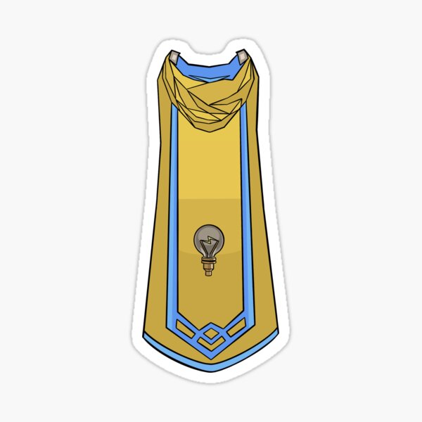 "Invention Master Cape" Sticker for Sale by Heirloom-Arts | Redbubble