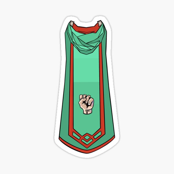 "Strength Master Cape" Sticker for Sale by Heirloom-Arts | Redbubble