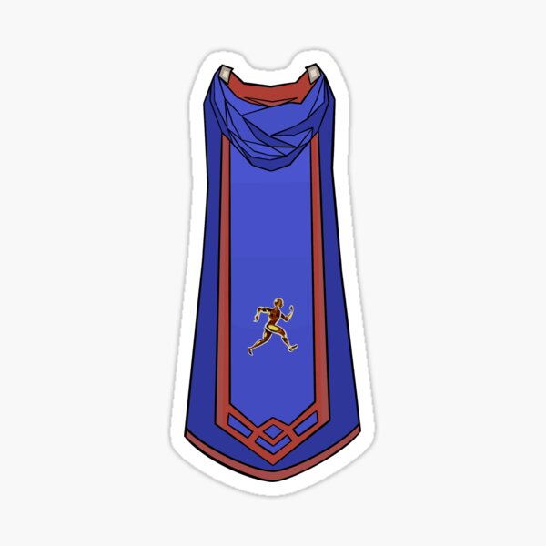 "Agility Master Cape" Sticker for Sale by Heirloom-Arts | Redbubble