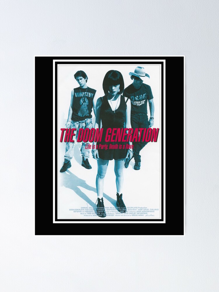 Das Doom Generation Plakat Music | Doom Chakra Tapes