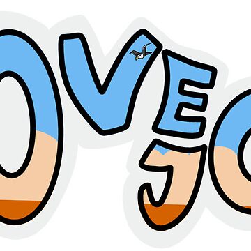 "LoveJoy Logo" Sticker for Sale by Chaos Designs | Redbubble