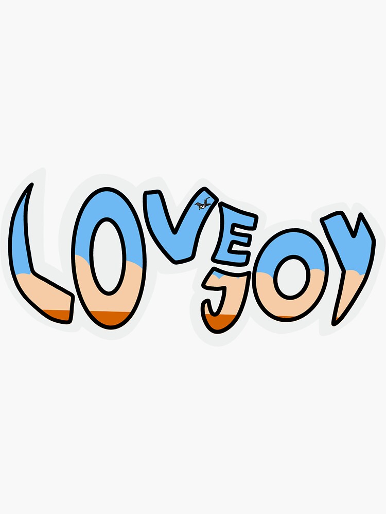 "LoveJoy Logo" Sticker for Sale by Chaos Designs | Redbubble