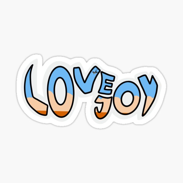 "LoveJoy Logo" Sticker for Sale by Chaos Designs | Redbubble