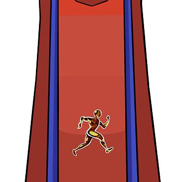 "Inverted Agility Master Cape" Sticker for Sale by Heirloom-Arts ...