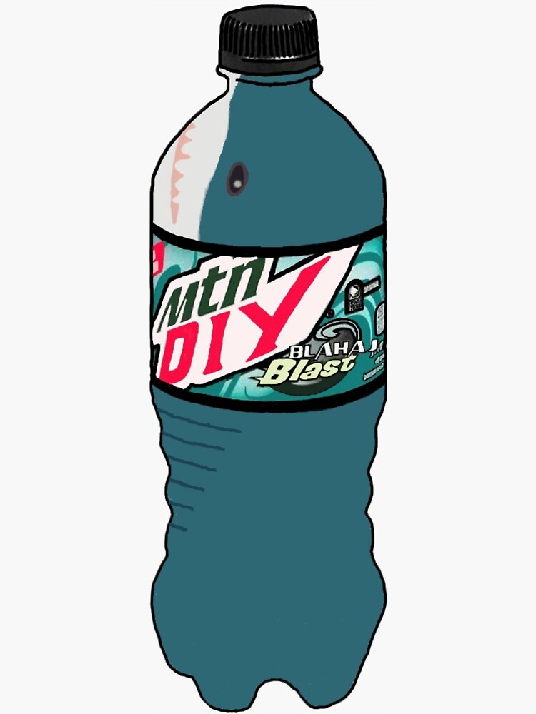 "Blahaj Blast" Sticker for Sale by Dog-W-Hatt | Redbubble