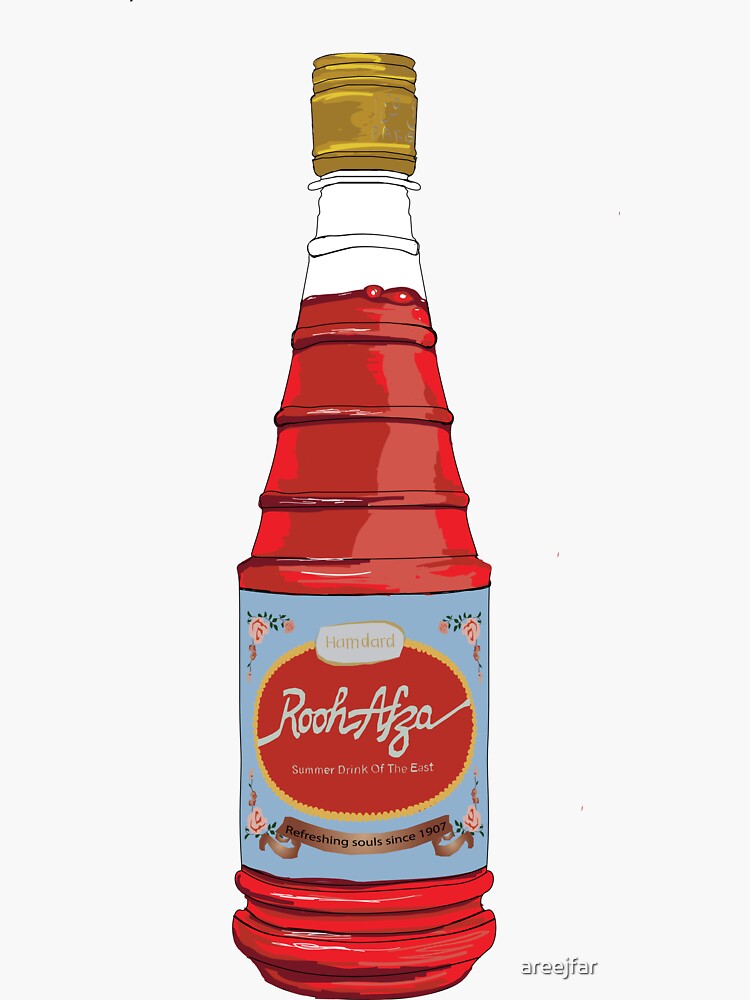 "Rooh Afza" Sticker for Sale by areejfar | Redbubble